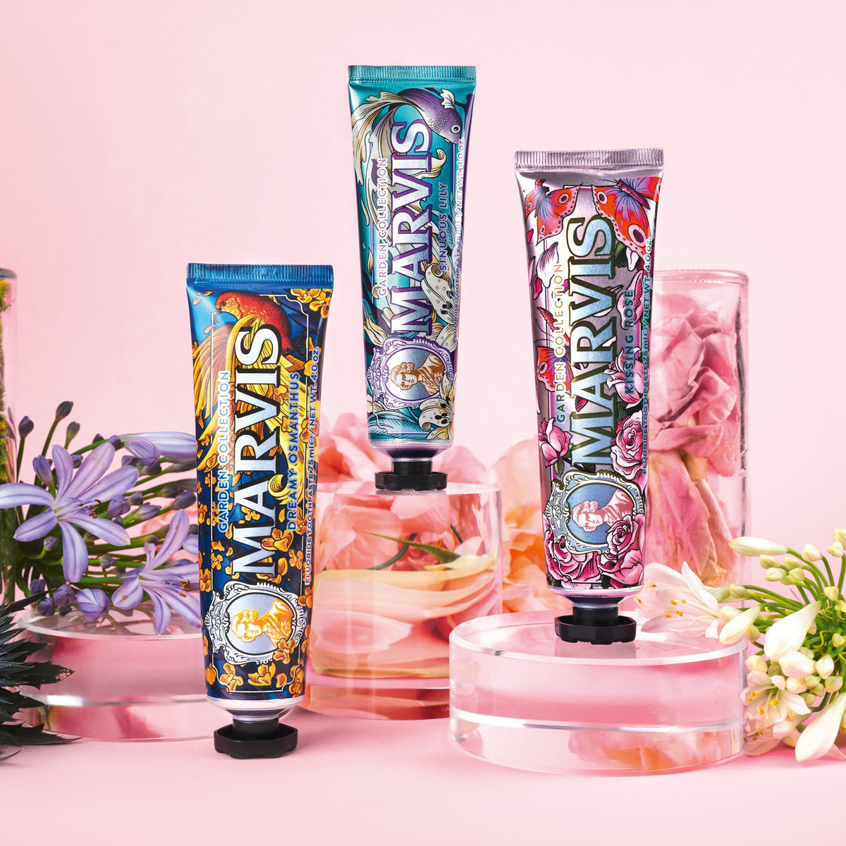 Marvis Sinuous Lily Toothpaste - 75ml: Official Stockist