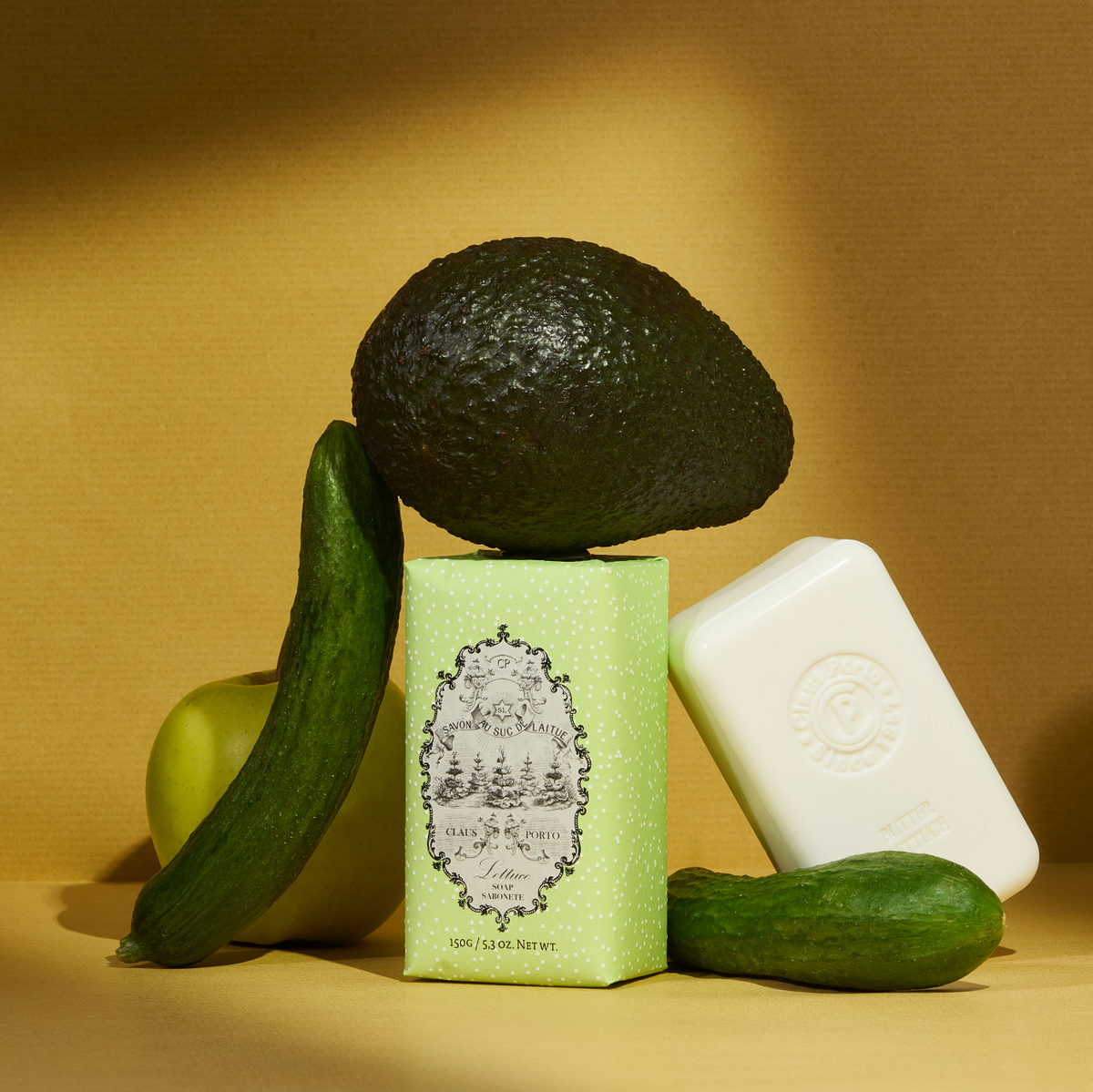 Claus Porto Spring Lettuce Wax Sealed Soap - 50g: Official Stockist