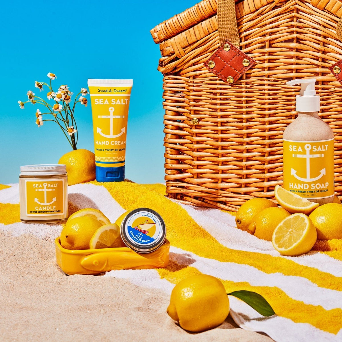 Kalastyle Swedish Dream Sea Salt Lemon Cutie Candle: Official Stockist