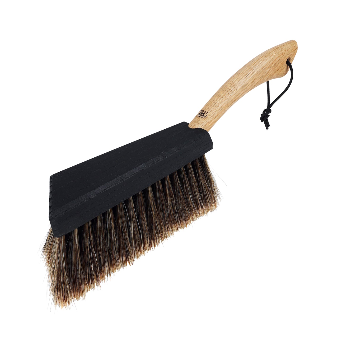 Redecker Hand Brush - Black with Oak Handle: Official Stockist