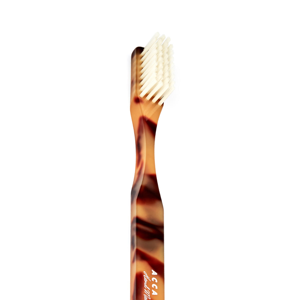 Acca Kappa Tortoise Shell Toothbrush - Brown: Official Stockist