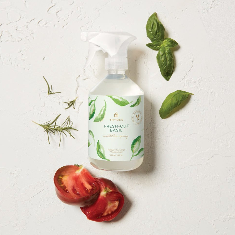 Thymes Fresh Cut Basil Countertop Spray: Official Stockist