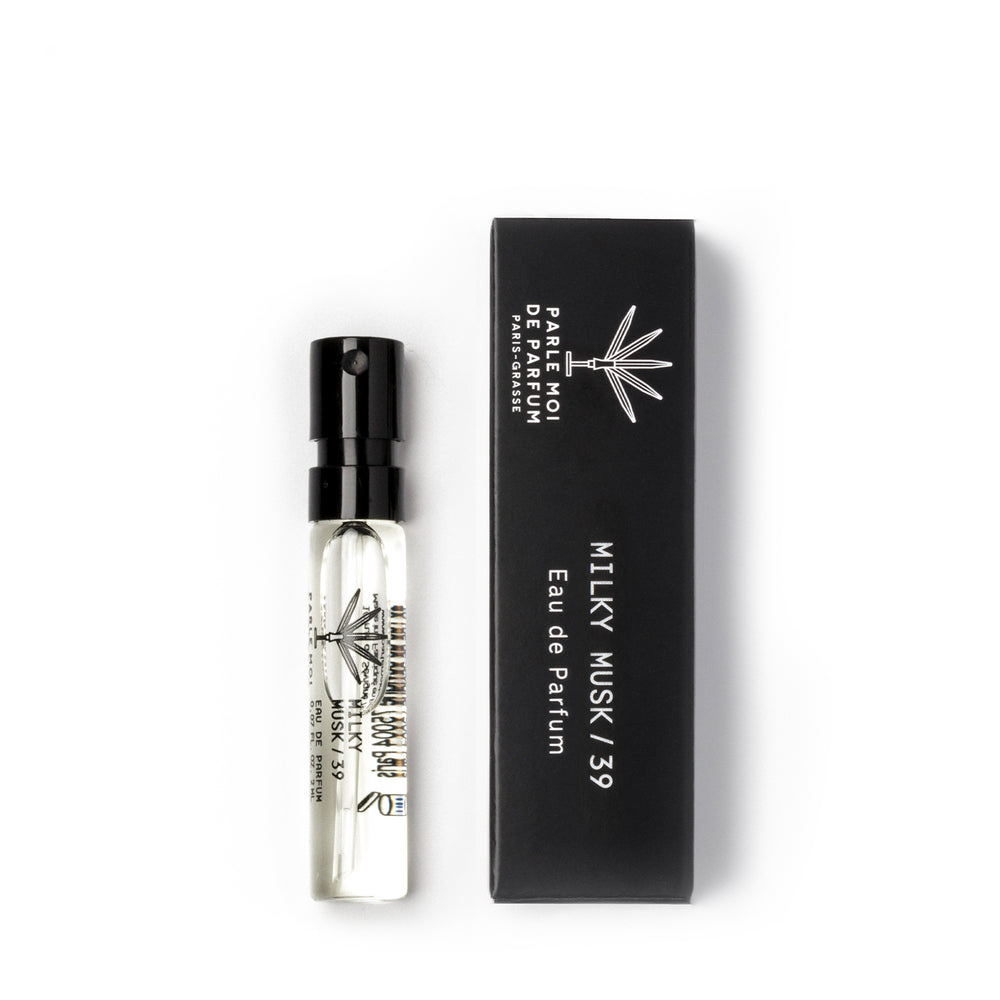 Sample Vial - Parle Moi Milky Musk / 39 Eau de Parfum: Official Stockist