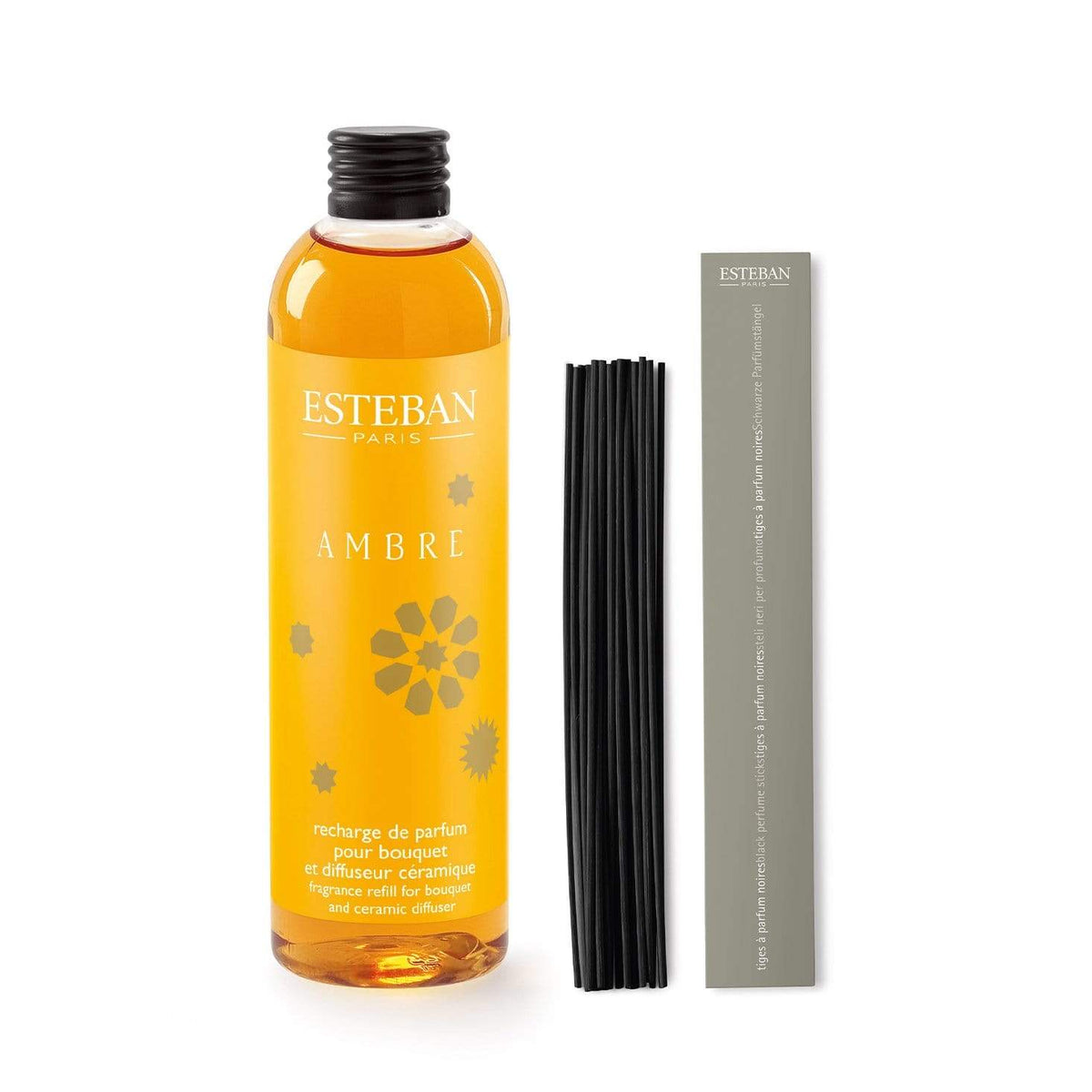 Esteban Ambre Diffuser Refill + Reeds: Official Stockist