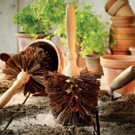 Redecker Flower Pot Cleaning Brush: Official Stockist